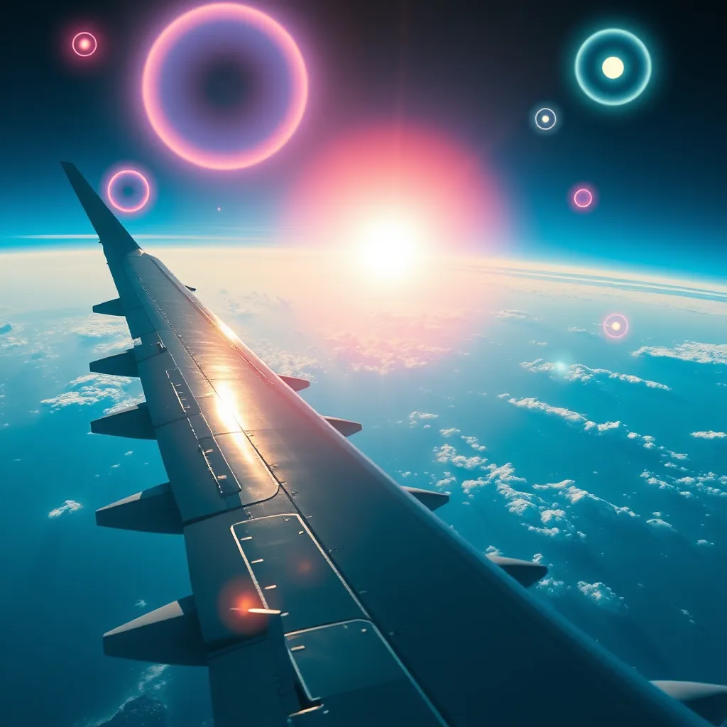 Sightings of High Altitude Orbs Over Pacific Flight Route : MysteryLores