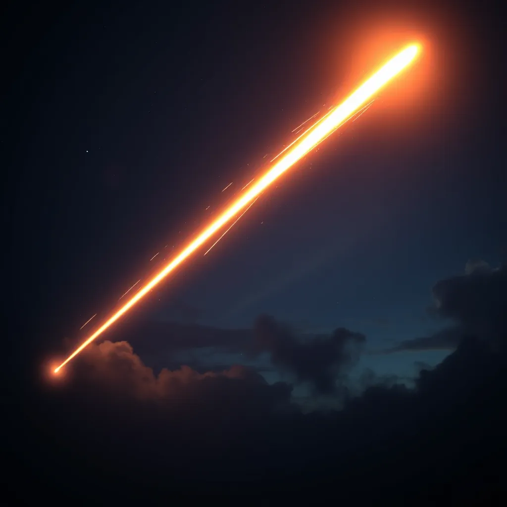 Bright Fireball Lights Up Sky: What Was It? : MysteryLores