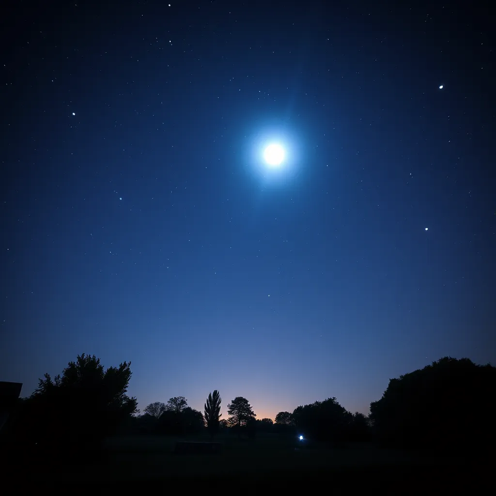 Person Spots Unusual Orb in Night Sky During Stargazing : MysteryLores