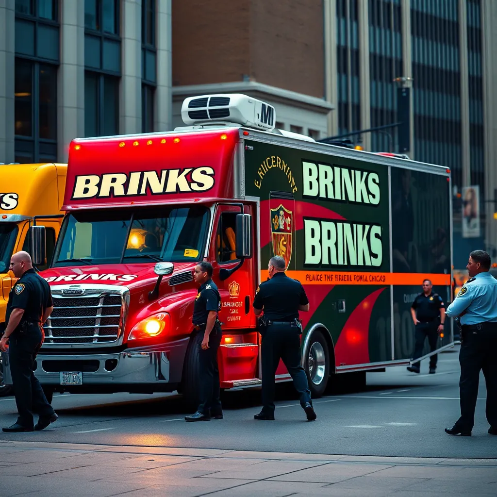 Shocking Robbery Alert: Brinks Truck Hit in Chicago! : MysteryLores