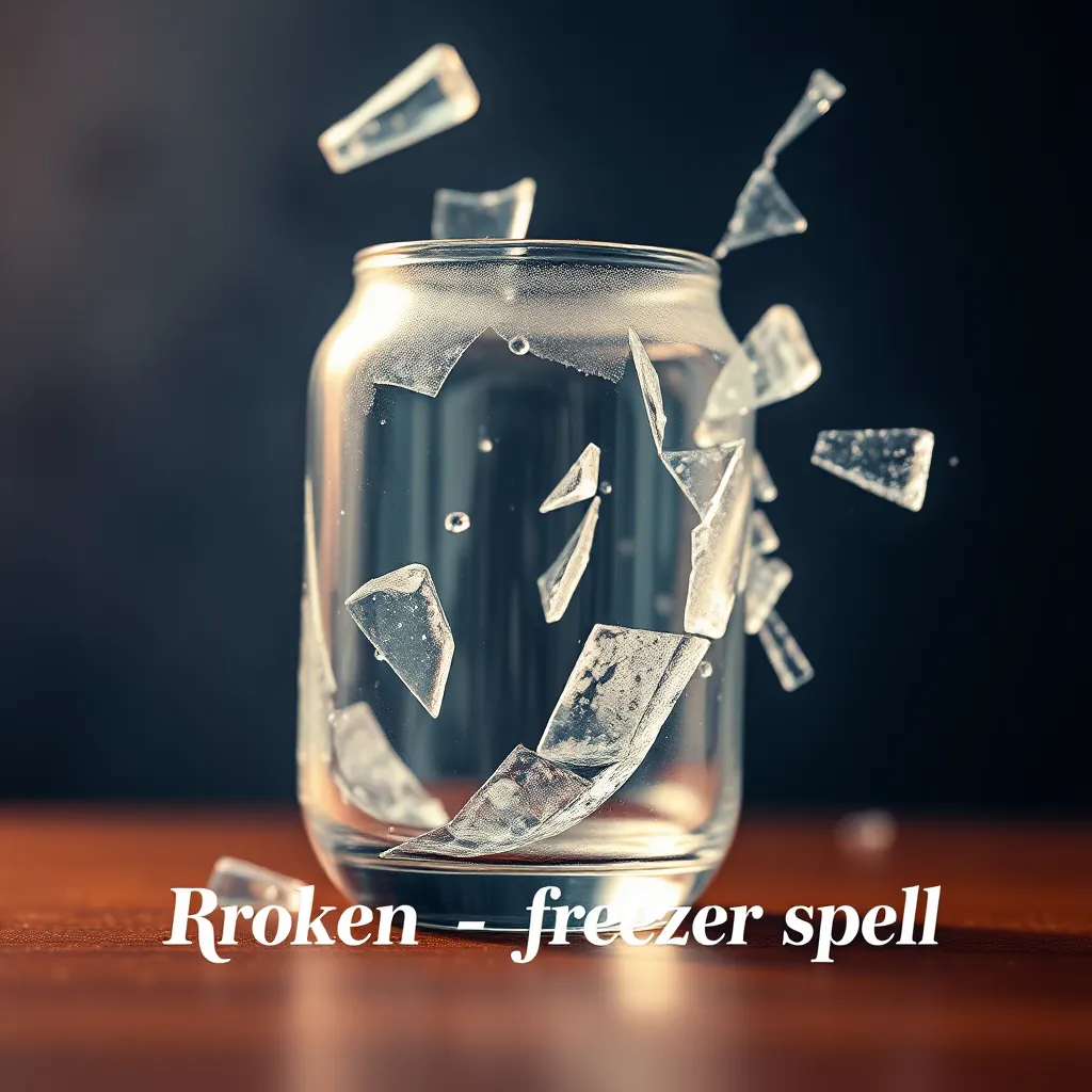 Breaking Down Freezer Spell Glass: What Does It Mean? : MysteryLores