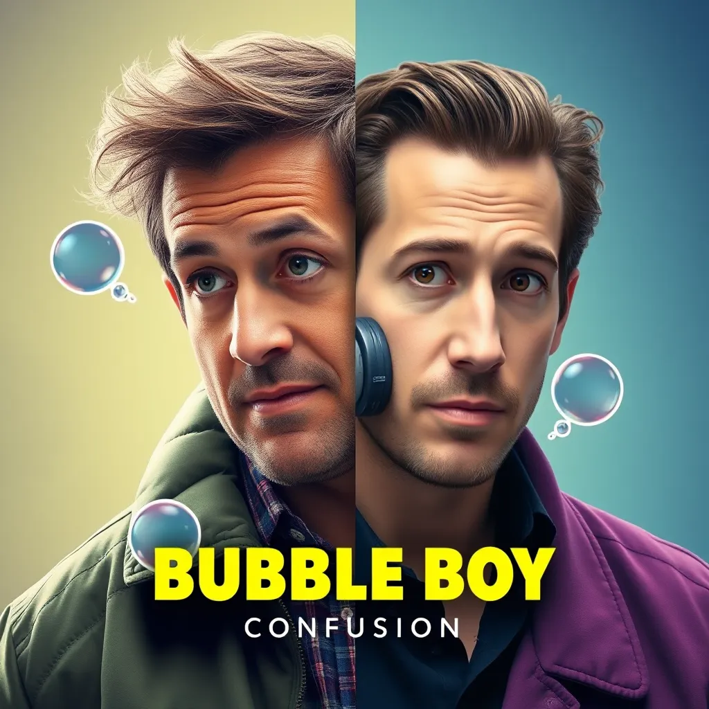 Bubble Boy Movie Mix-Up: Adam Sandler vs. Jake Gyllenhaal : MysteryLores