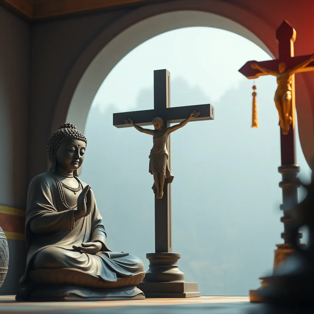 Exploring the Blend of Buddhism and Christianity : MysteryLores