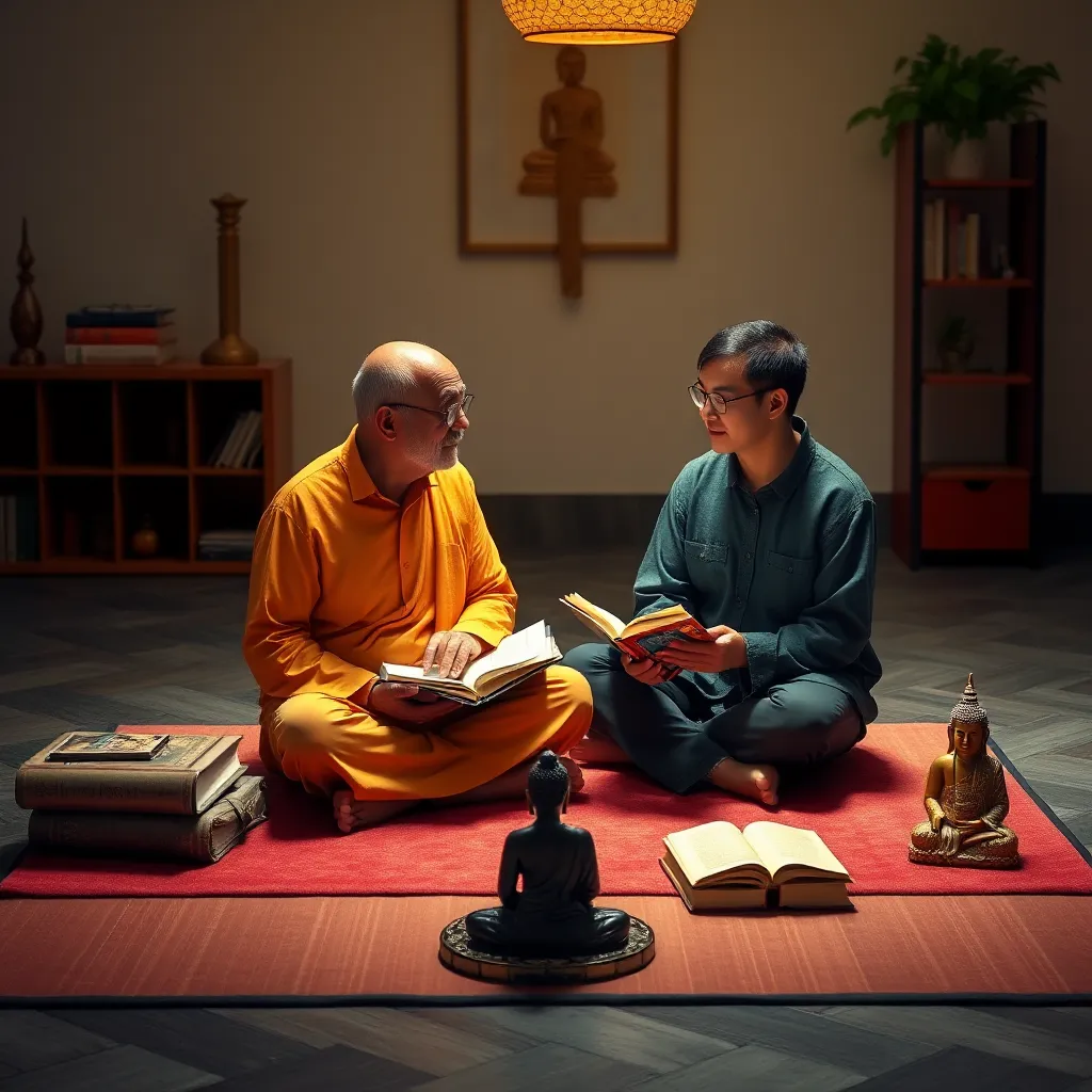 Exploring a Friend's View on Dharma in Buddhism : MysteryLores