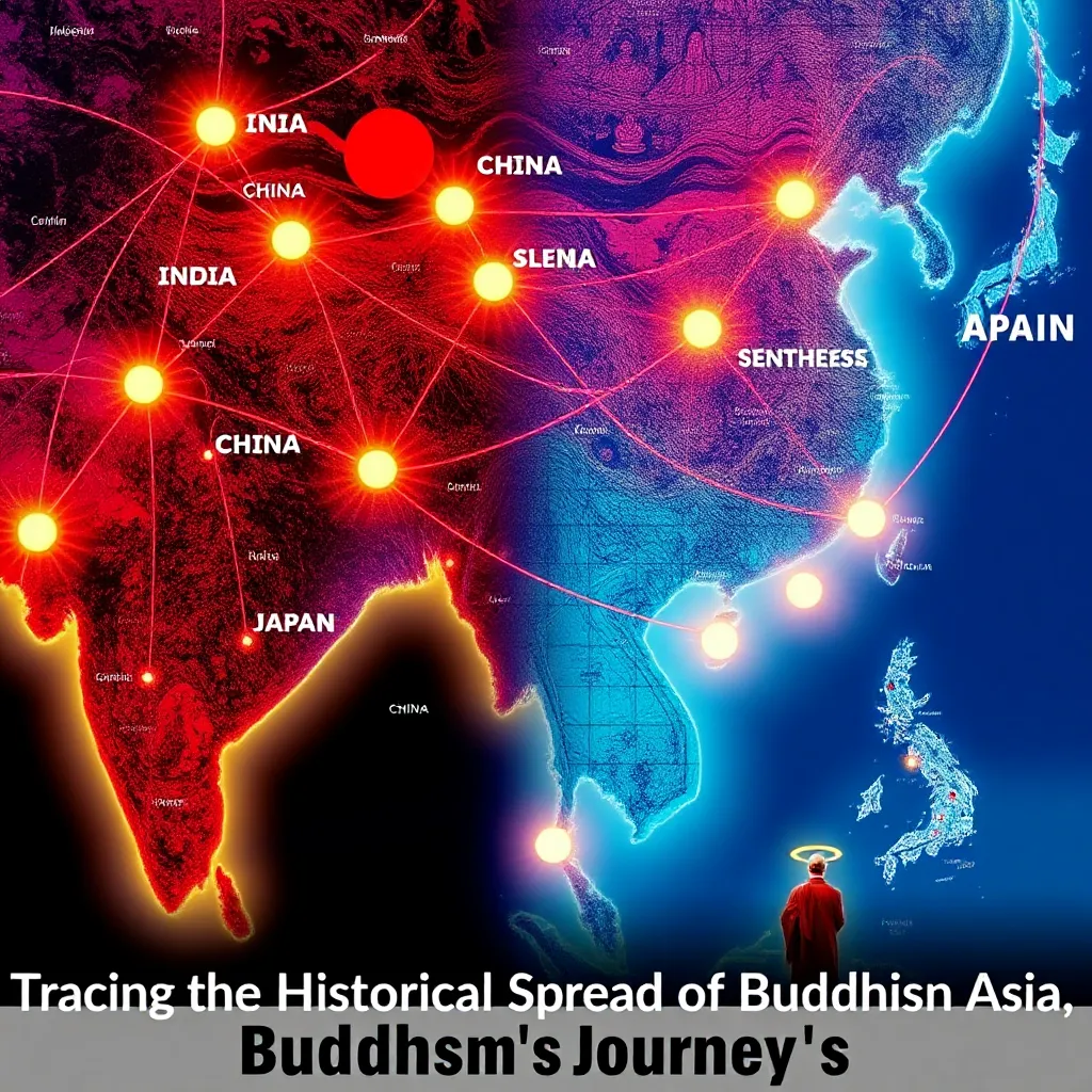 Tracing the Historical Spread of Buddhism Across Asia : MysteryLores