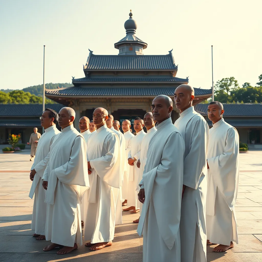 The Disappearance of White Robes Among Lay Followers : MysteryLores