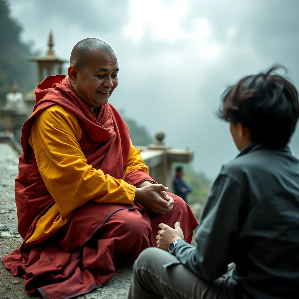 Buddhist Monk's Unexpected Kindness During Acid Trip : MysteryLores