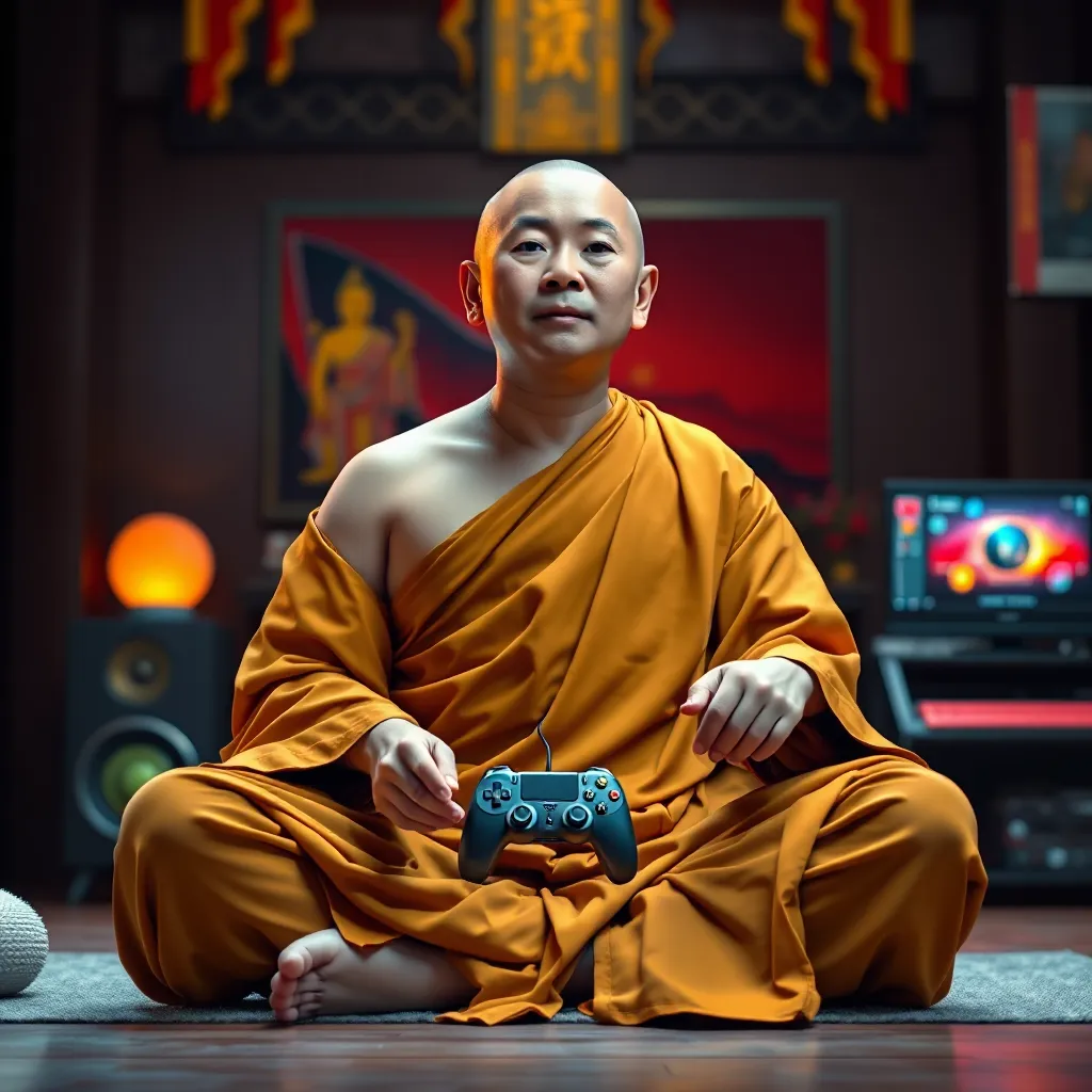 How Modern Buddhists See Gaming, Doom Scrolling, and TV : MysteryLores