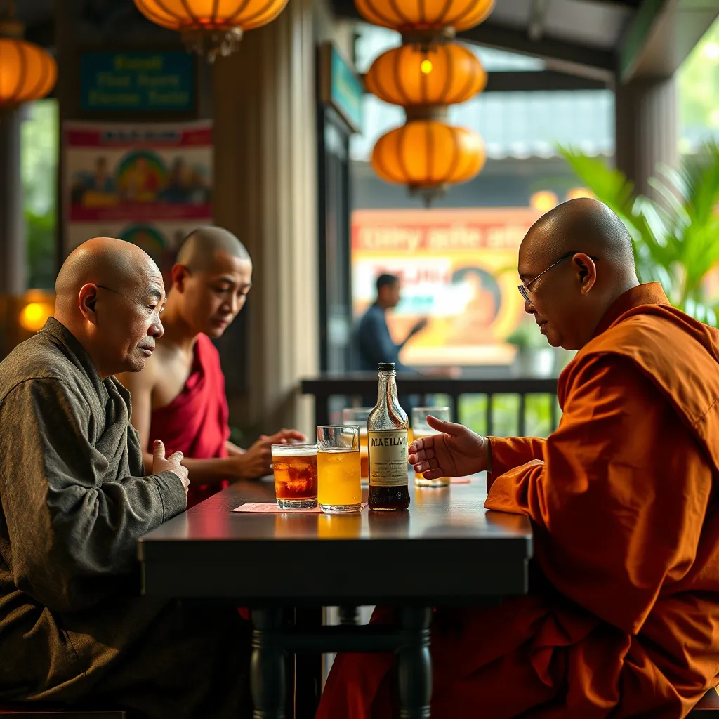 Can Buddhists Enjoy Alcohol Without Getting Drunk? : MysteryLores