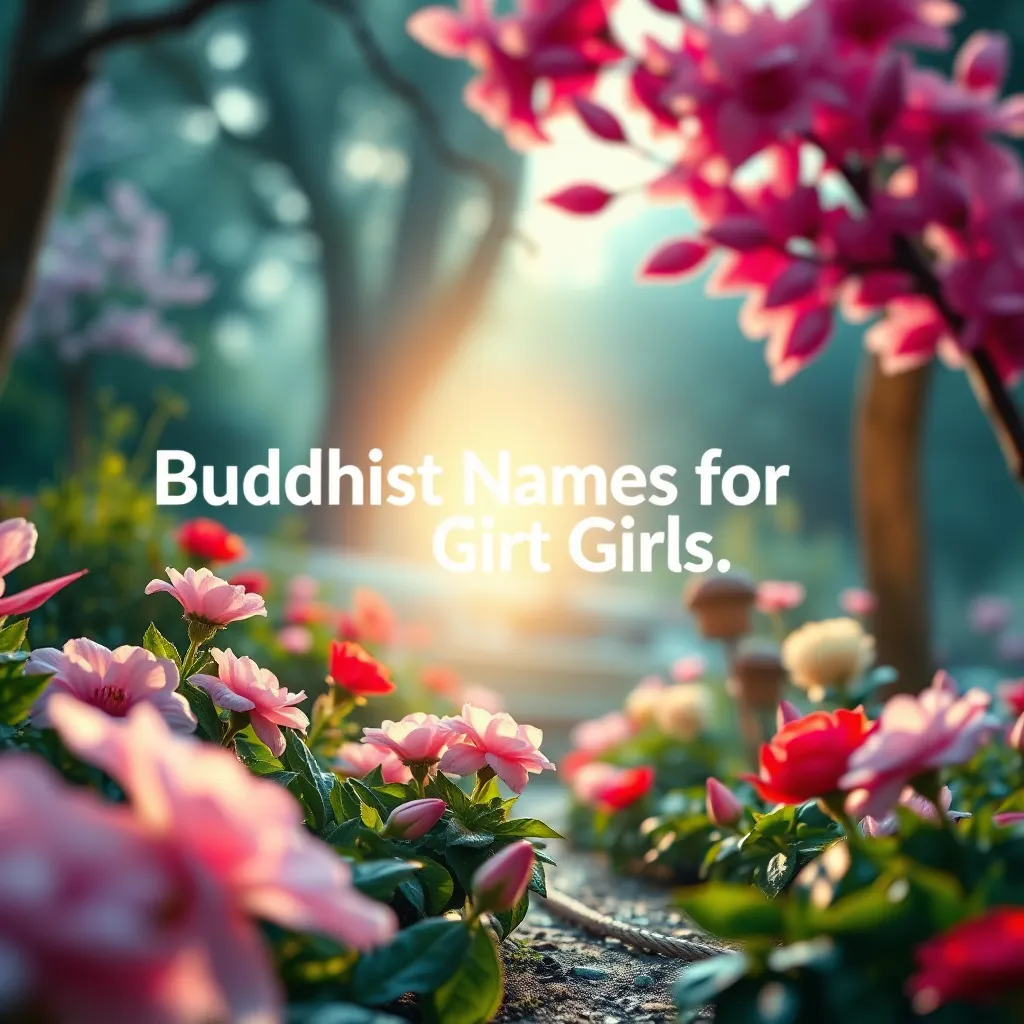 Unique Buddhist Names for Girls: Suggestions and Ideas : MysteryLores