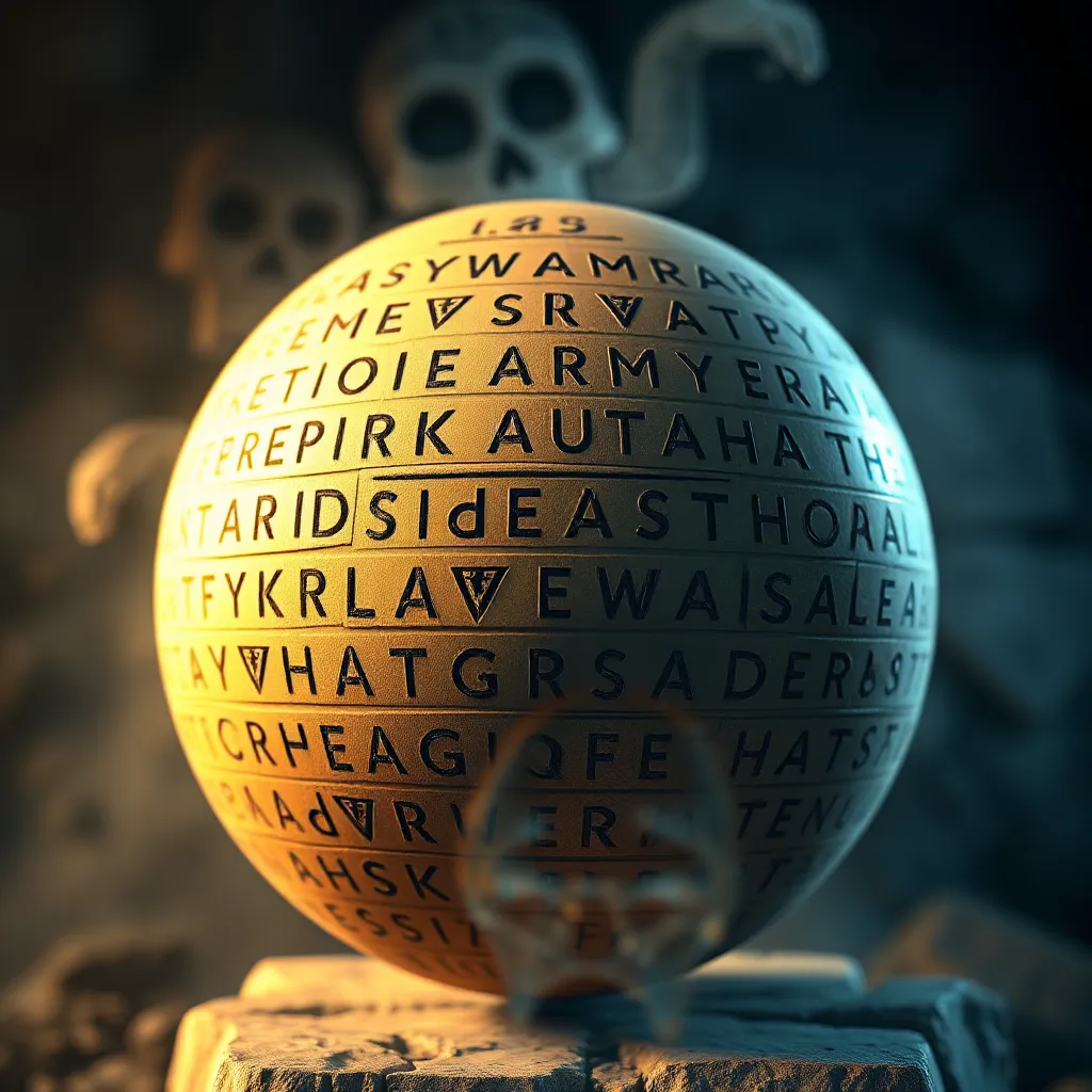 Buga Sphere Inscriptions: Analyzing Tridactyl Markings : MysteryLores