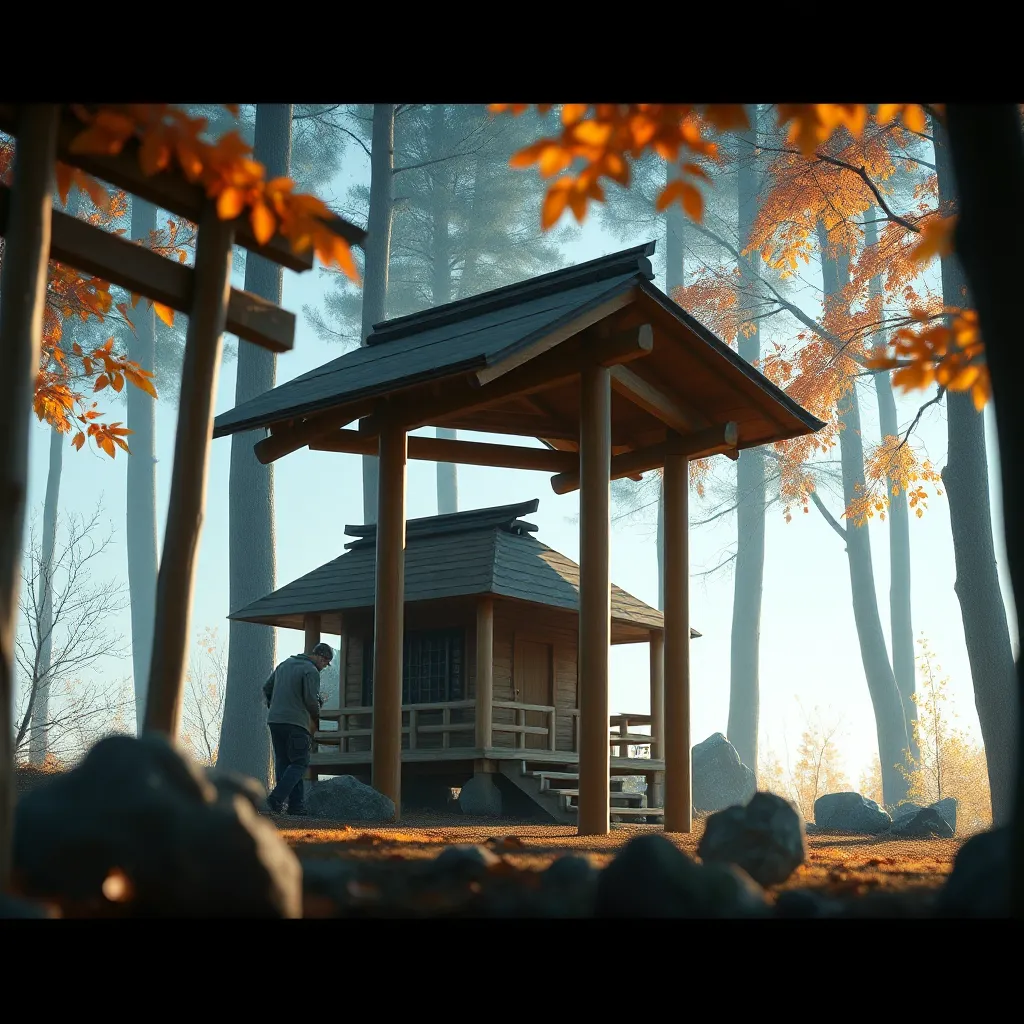 Building a Lasting Forest Shrine: Challenges and Solutions : MysteryLores