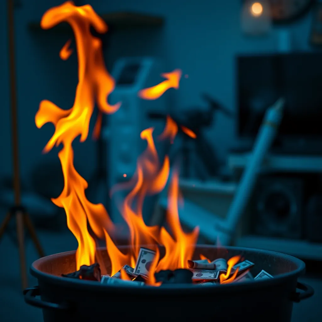 Bills on Fire: A Magical Approach to Debt Relief : MysteryLores