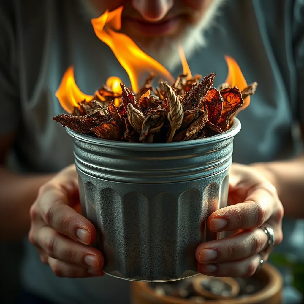 How to Effectively Burn Dried Herbs for Maximum Aroma : MysteryLores