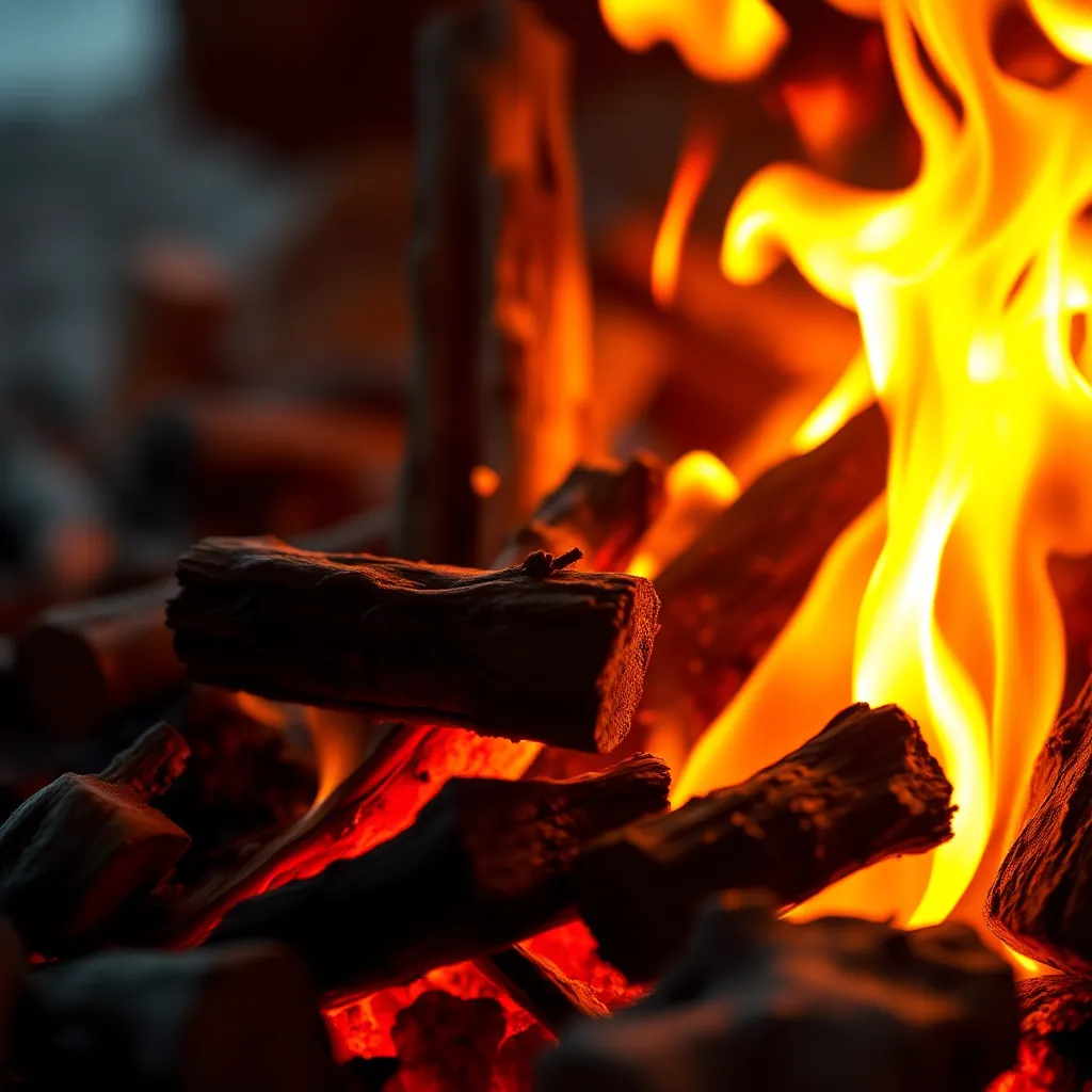 Burning Wood: Releasing Ancient Sunshine for All : MysteryLores