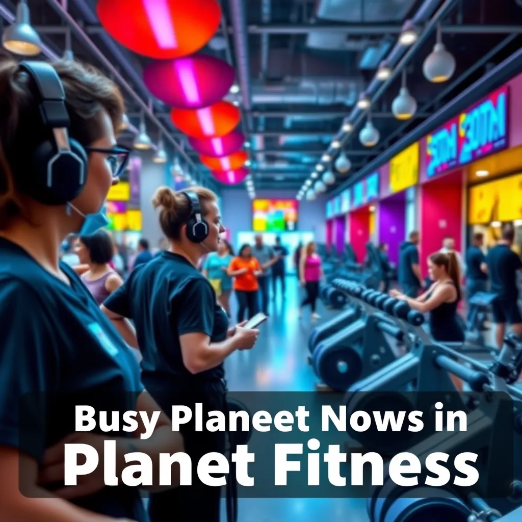 Busy Planet Fitness in Mall World: Shift Confusion : MysteryLores