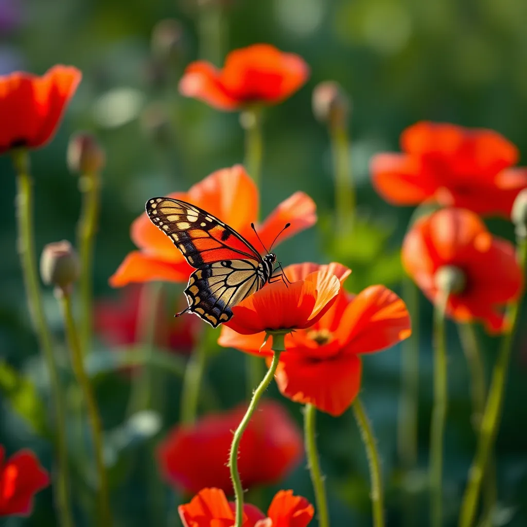 Symbolism of Death: Butterflies and Poppies : MysteryLores