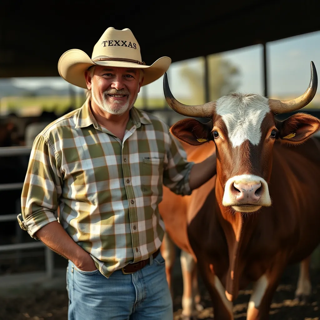 Texas Farmer Byron Stinson Prepares for Heifer Sacrifice : MysteryLores