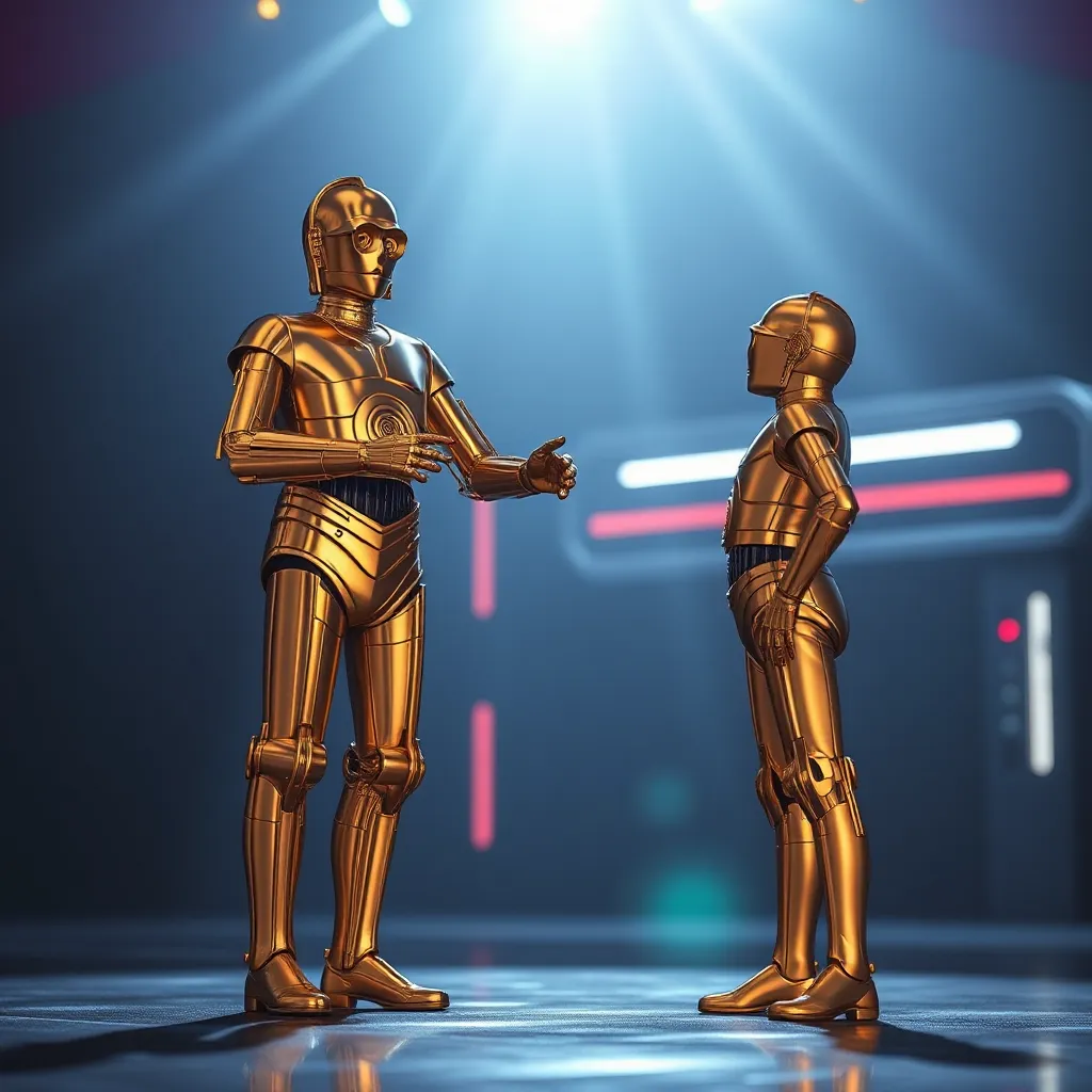 Star Wars 2: The Color of C3PO's Gold Legs Debate : MysteryLores
