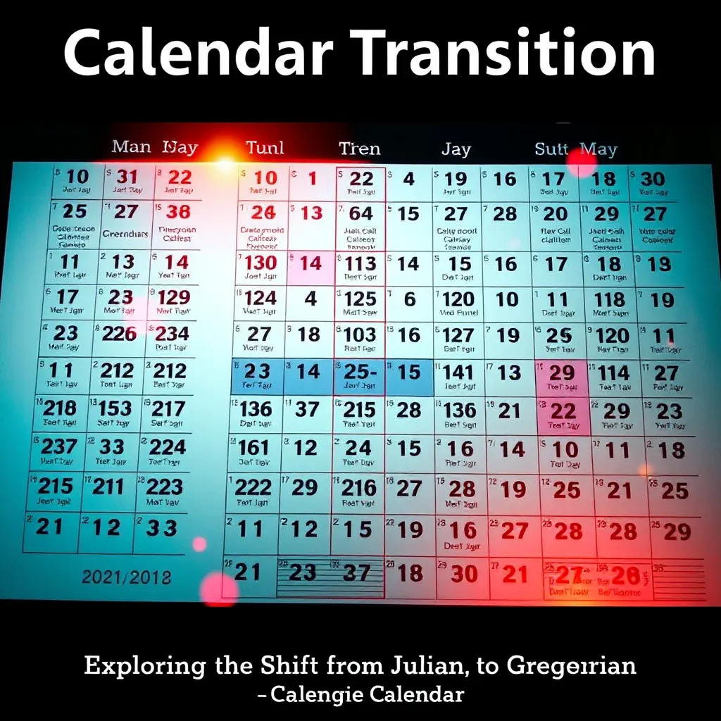 Exploring the Shift from Julian to Gregorian Calendar : MysteryLores
