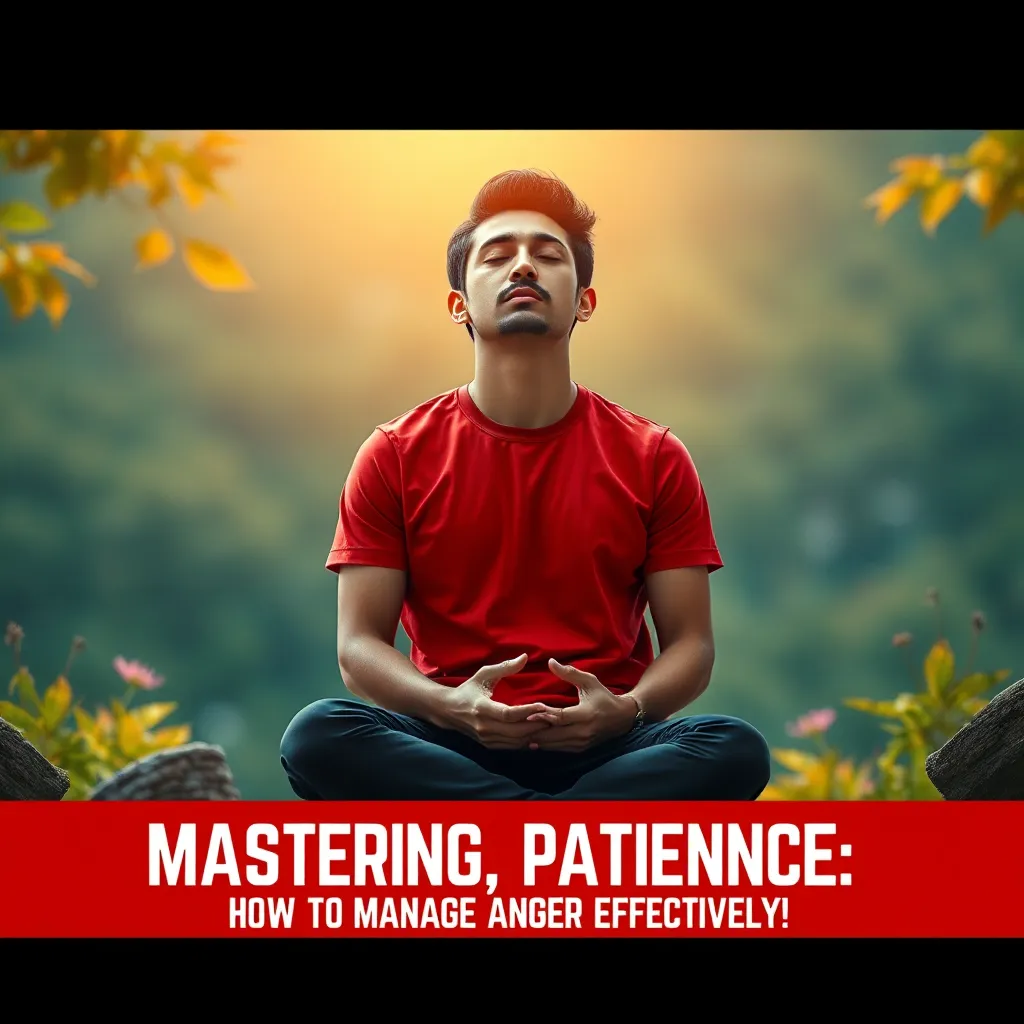 Mastering Patience: How to Manage Anger Effectively : MysteryLores
