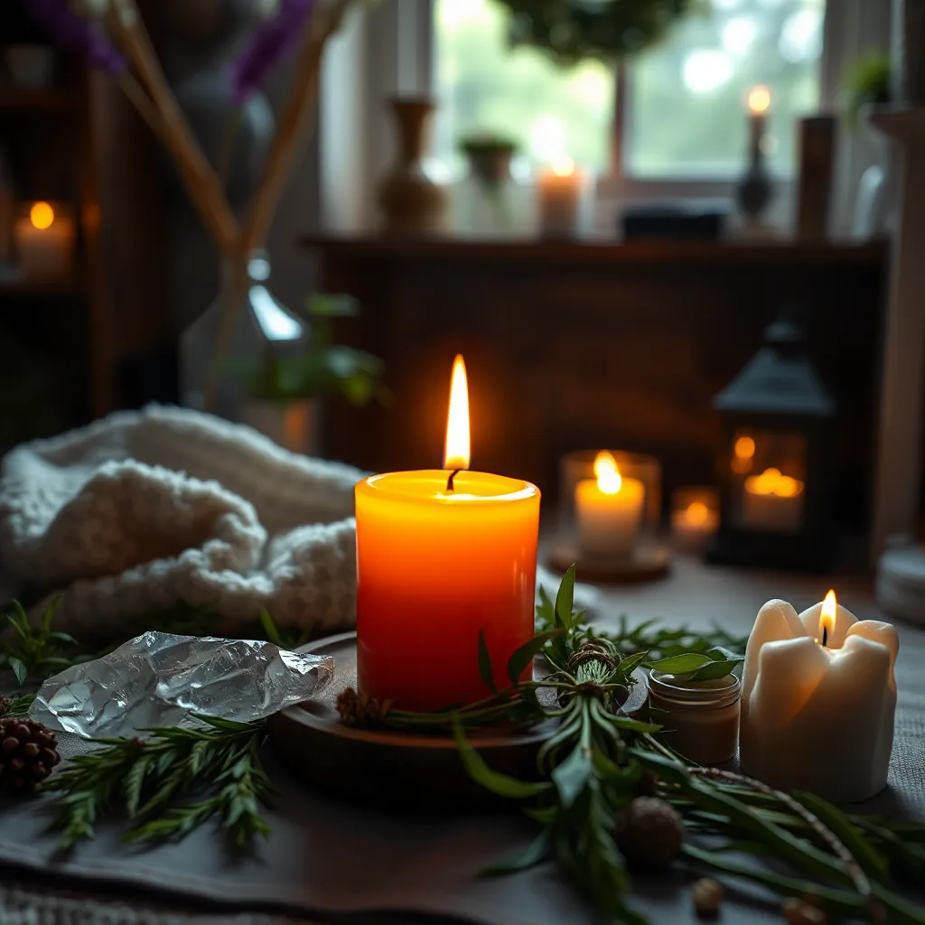 Hearing and Seeing Things After Candle Protection Spell : MysteryLores