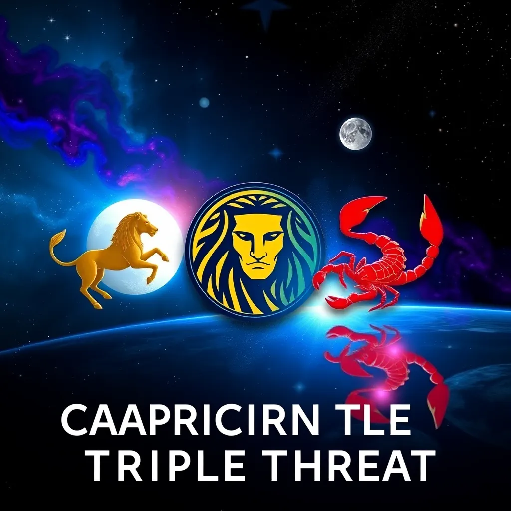 Understanding the Triple Threat: Capricorn Sun Leo Moon Scorpio Rising ...