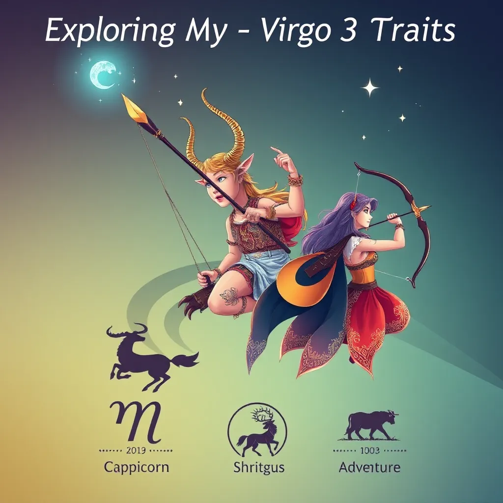 Exploring My Big 3: Capricorn, Virgo, and Sagittarius Traits : MysteryLores