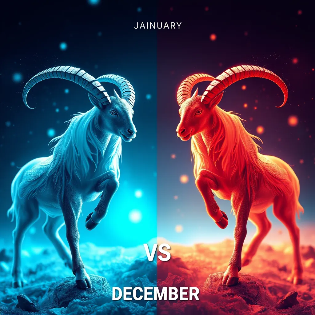 January vs December Capricorns: Key Differences Explained : MysteryLores