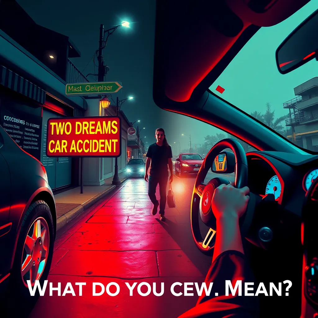 Two Dreams of Car Accidents: What Do They Mean? : MysteryLores