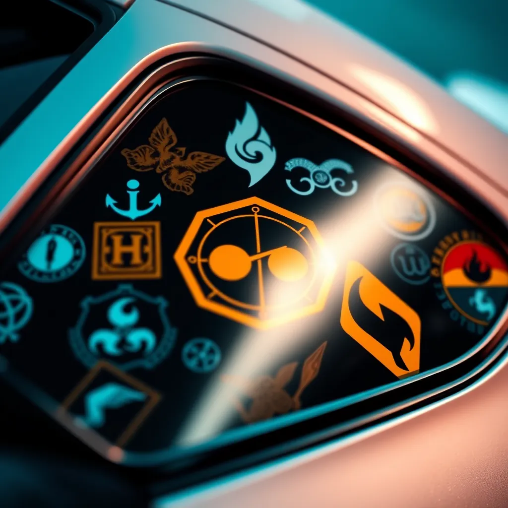 Unpacking the Meaning Behind Car Decals: A Look into Symbols : MysteryLores