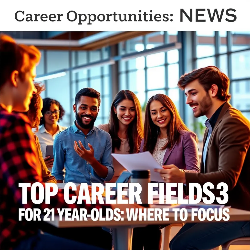 Top Career Fields for 21-Year-Olds: Where to Focus : MysteryLores