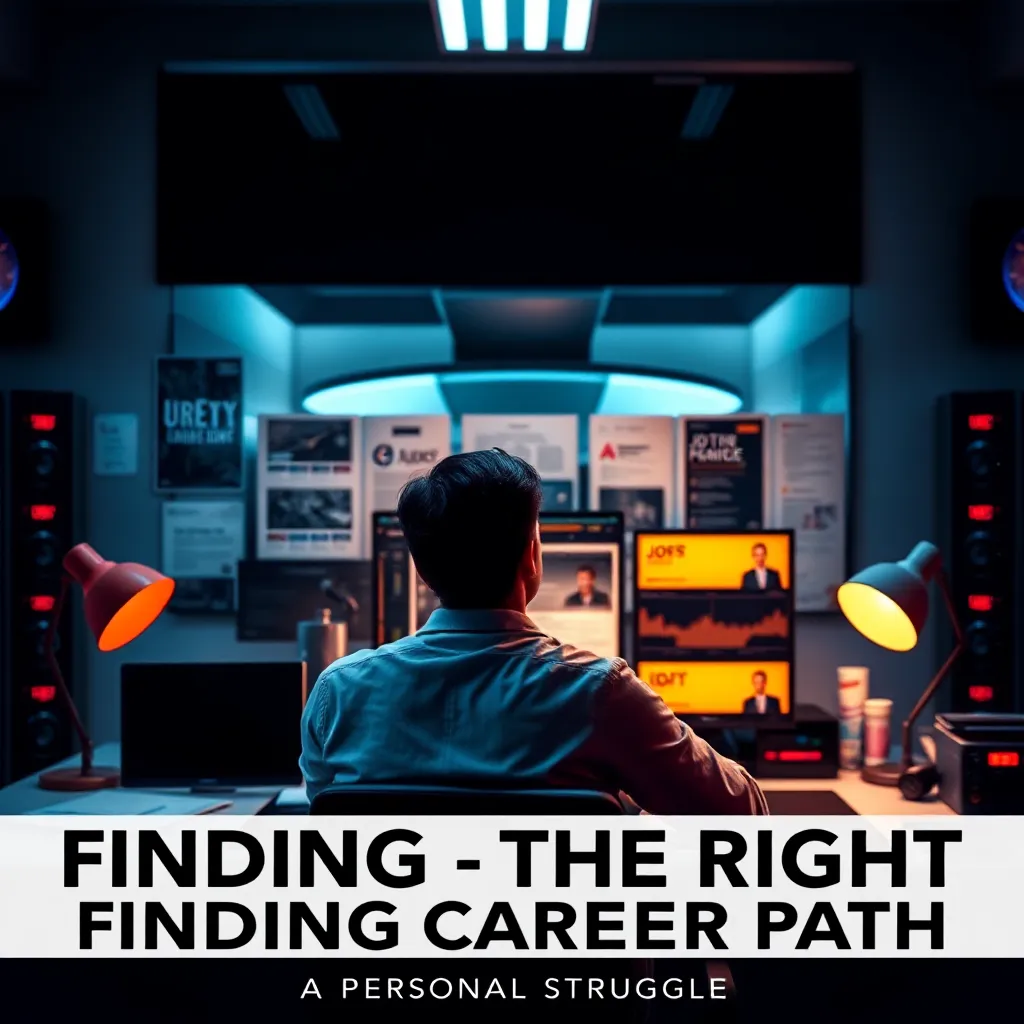 Finding the Right Career Path: A Personal Struggle : MysteryLores