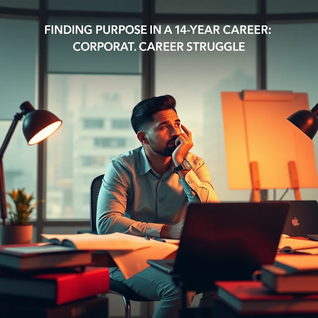 Finding Purpose in a 14-Year Corporate Career Struggle : MysteryLores