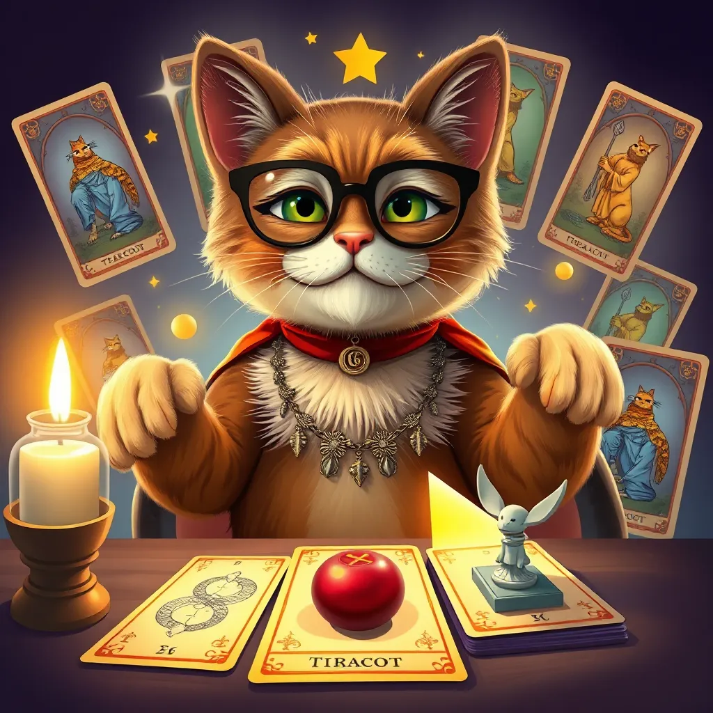 Get a Free Tarot Reading with Carl the Cat Today! : MysteryLores