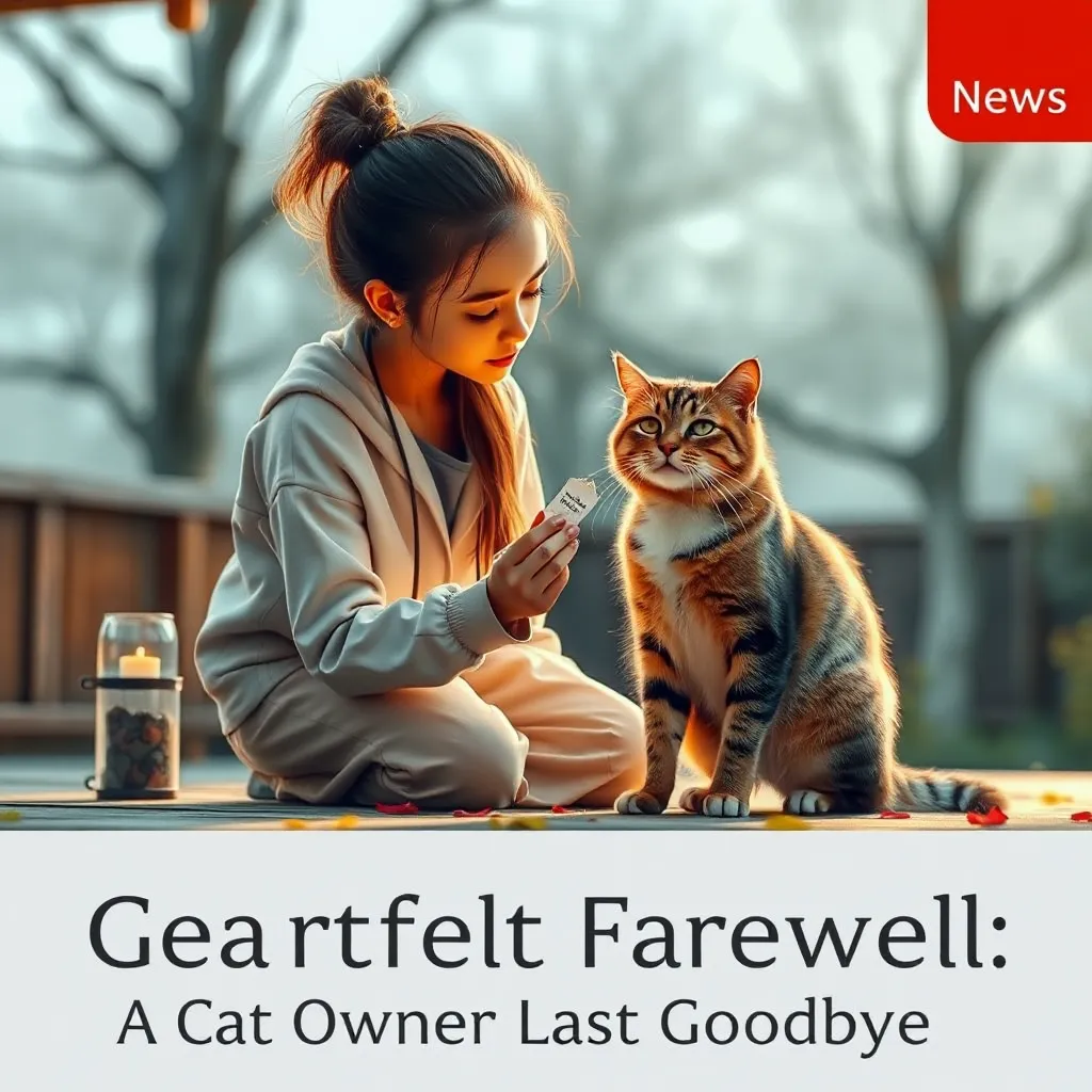 Heartfelt Farewell: A Cat Owner's Last Goodbye : MysteryLores