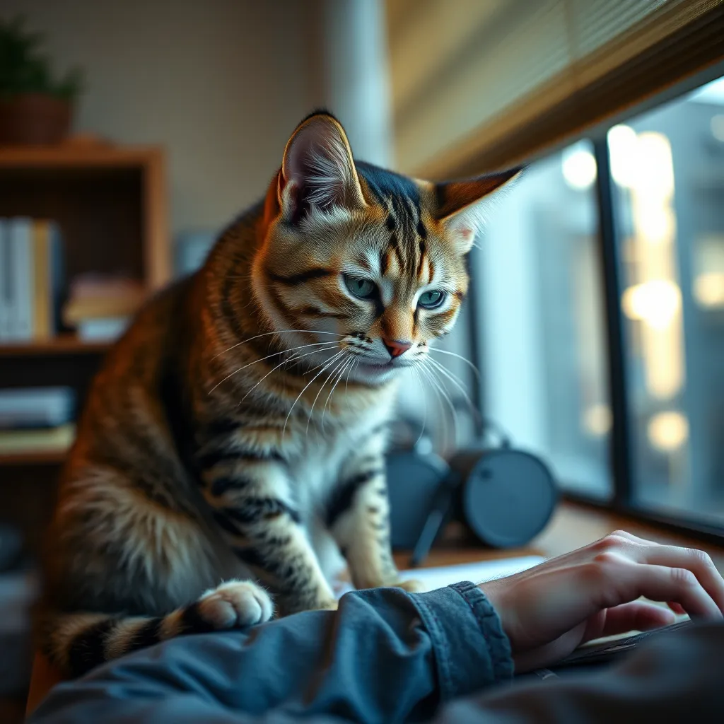 How a Cat Helped Me Through Stressful Times at Work : MysteryLores