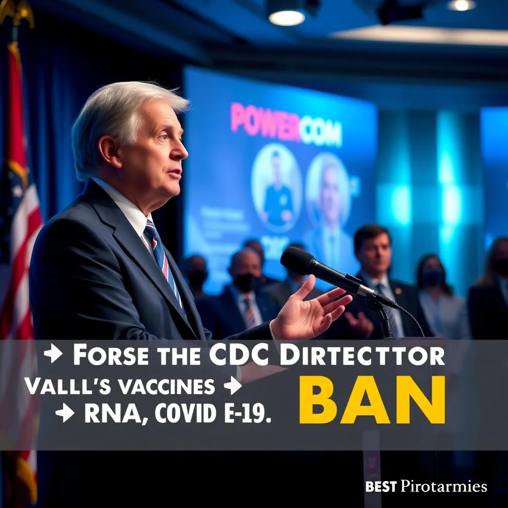 Former CDC Director Urges Ban on mRNA COVID Vaccines : MysteryLores