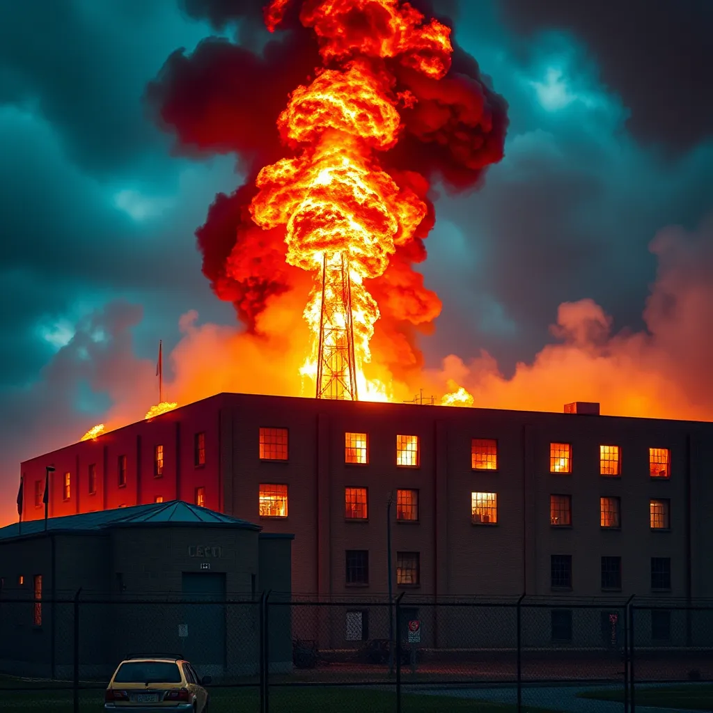 CECOT Prison Expansion Sparks Fire Conspiracy Theories : MysteryLores