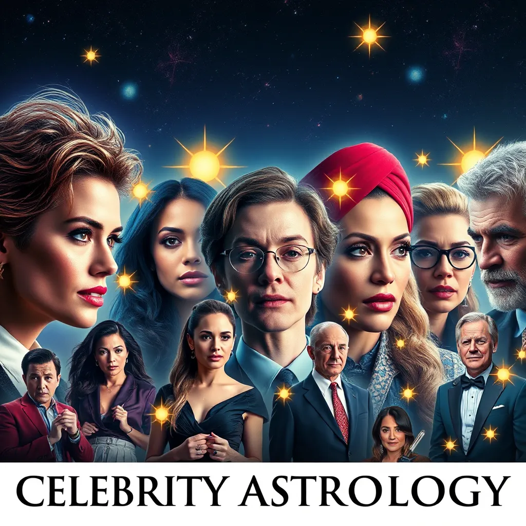 How Rising and Midheaven Positions Shape Celebrity Images : MysteryLores