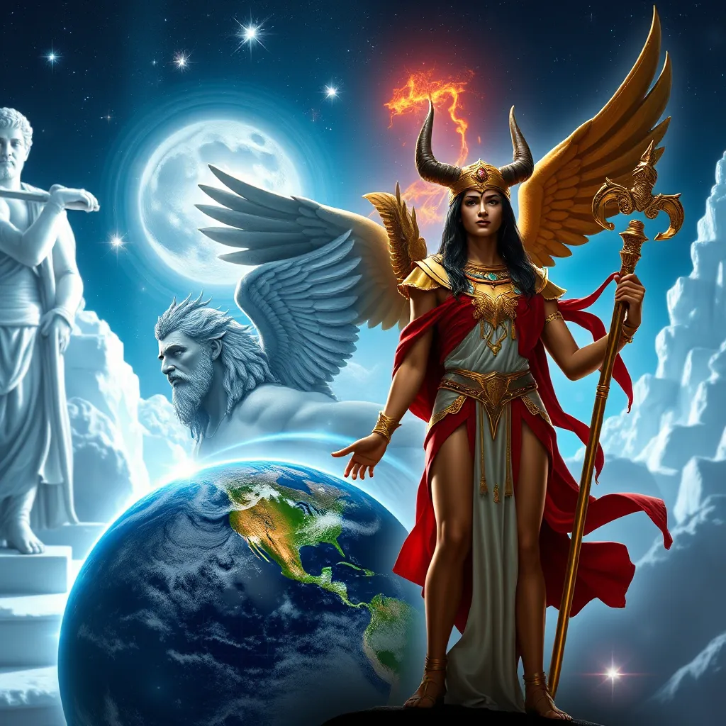 Understanding Celestial and Terrestrial Gods in Mythology : MysteryLores