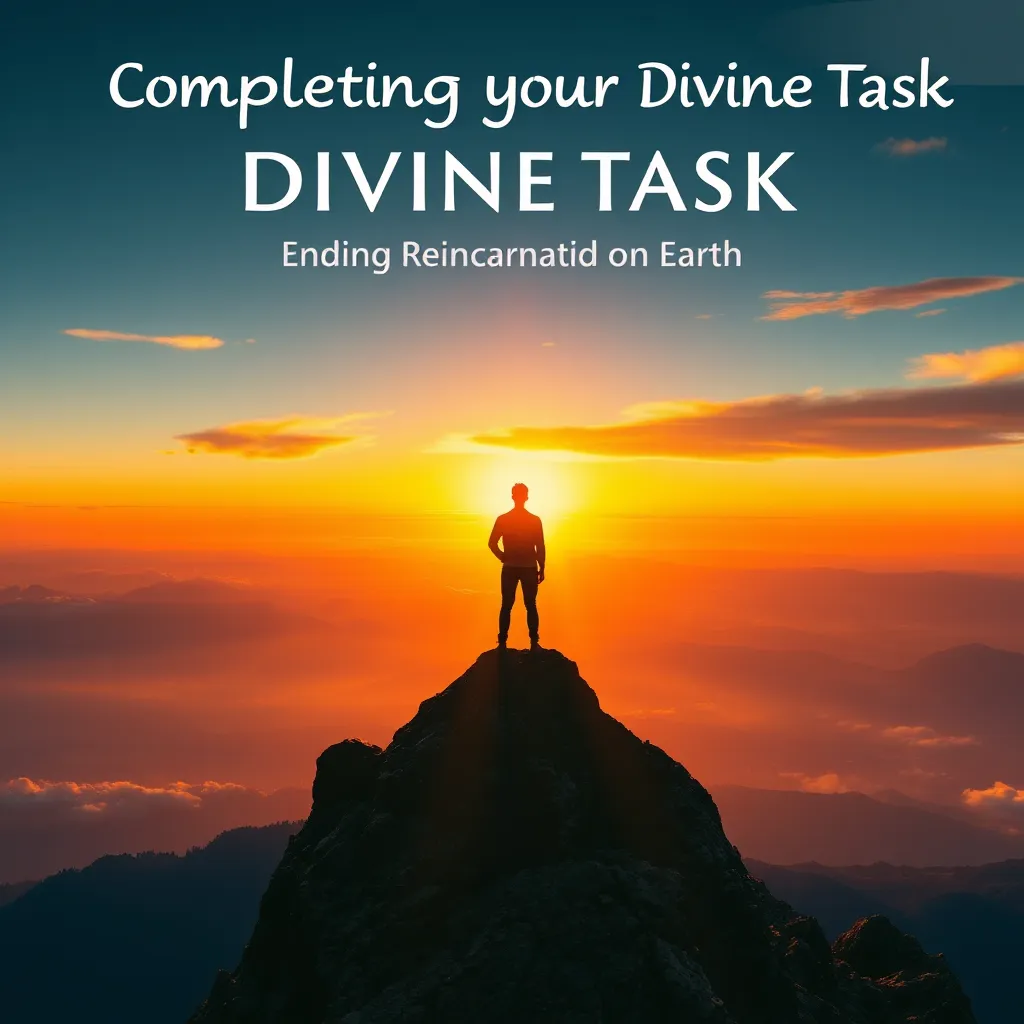 Completing Your Divine Task: Ending Reincarnation on Earth : MysteryLores