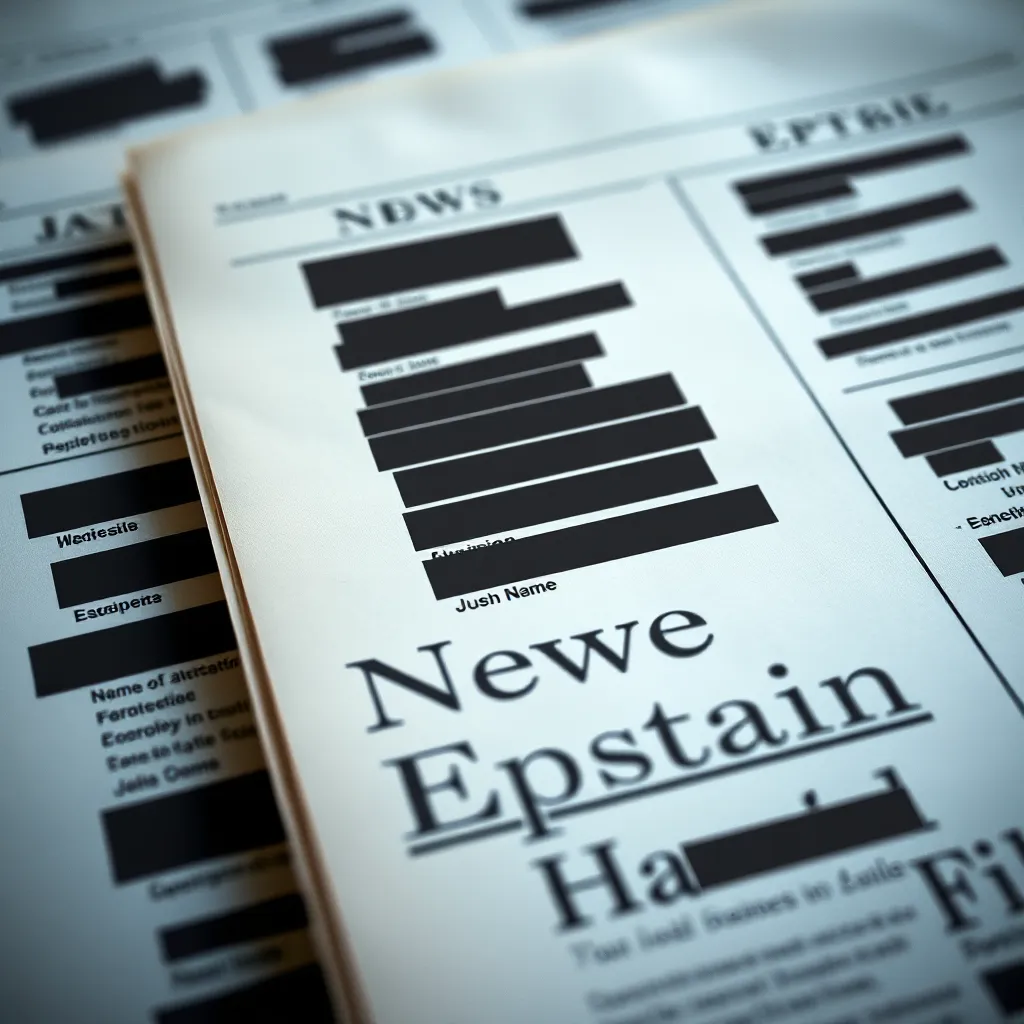 Censored Names in Epstein Files Raise Questions : MysteryLores