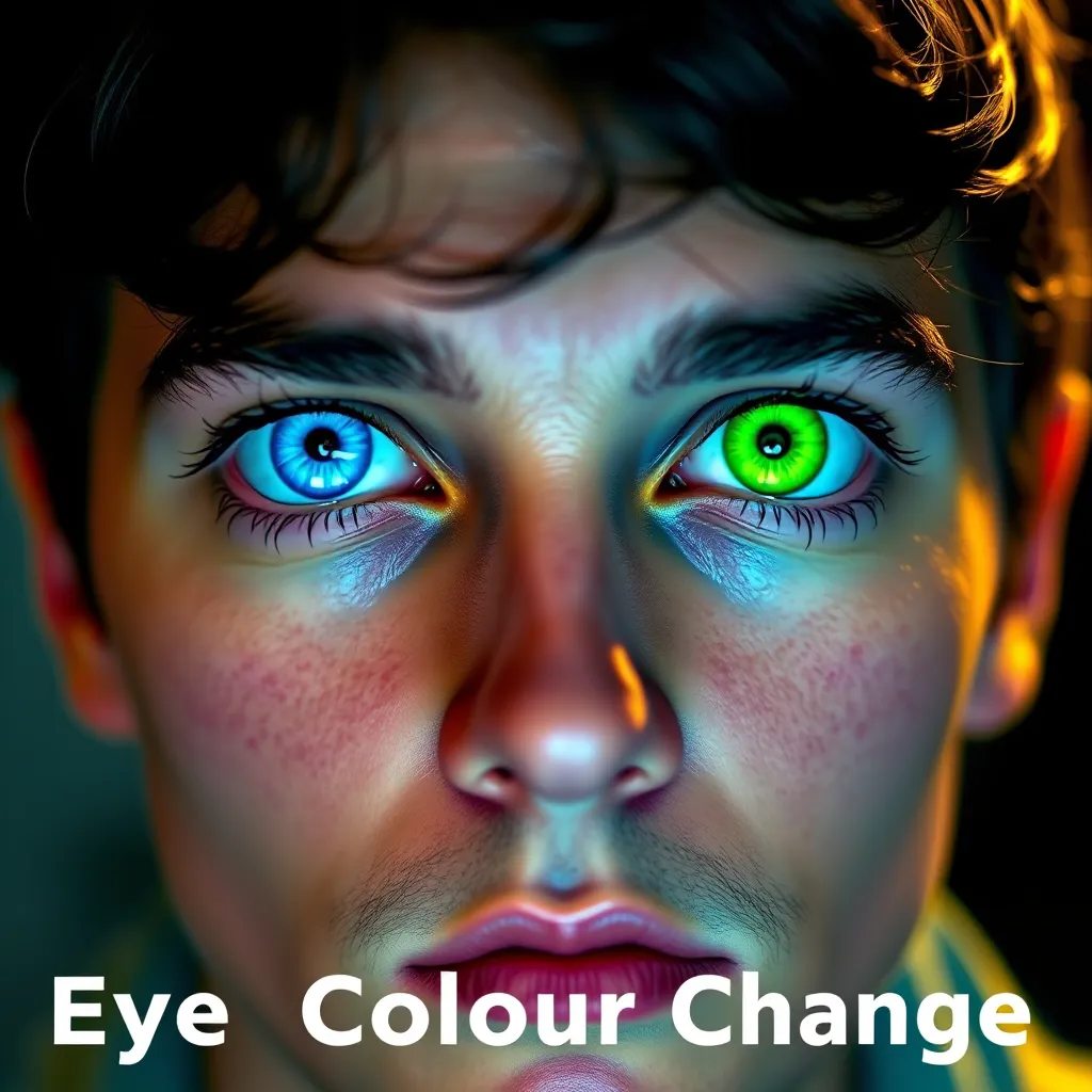 Exploring Eye Colour Change: From Blue to Green : MysteryLores