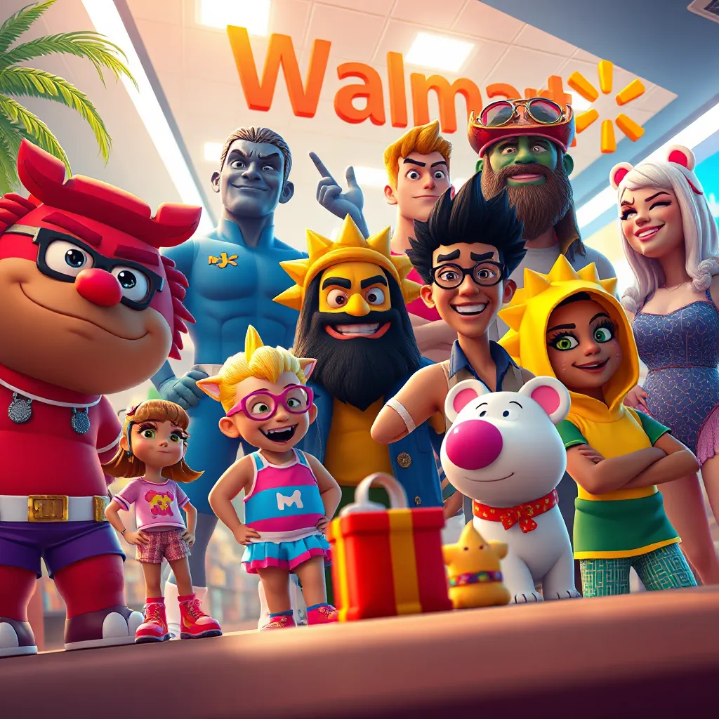 Walmart Island: Characters That Fit Right In : MysteryLores