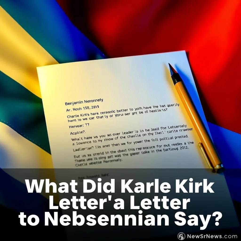 What Did Charlie Kirk's Letter to Netanyahu Say? : MysteryLores
