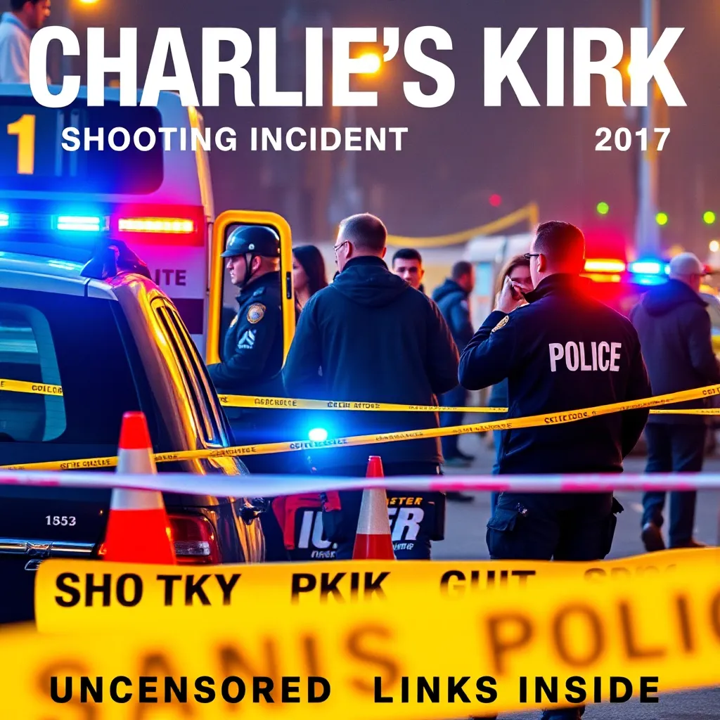 Charlie's Kirk Shooting Incident: Uncensored Links Inside : MysteryLores