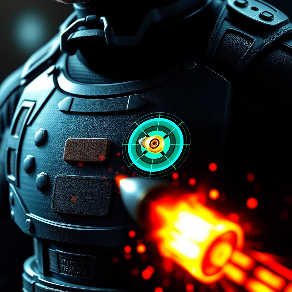 Analysis of Bullet Impact on Charlie Kirk's Body Armor : MysteryLores