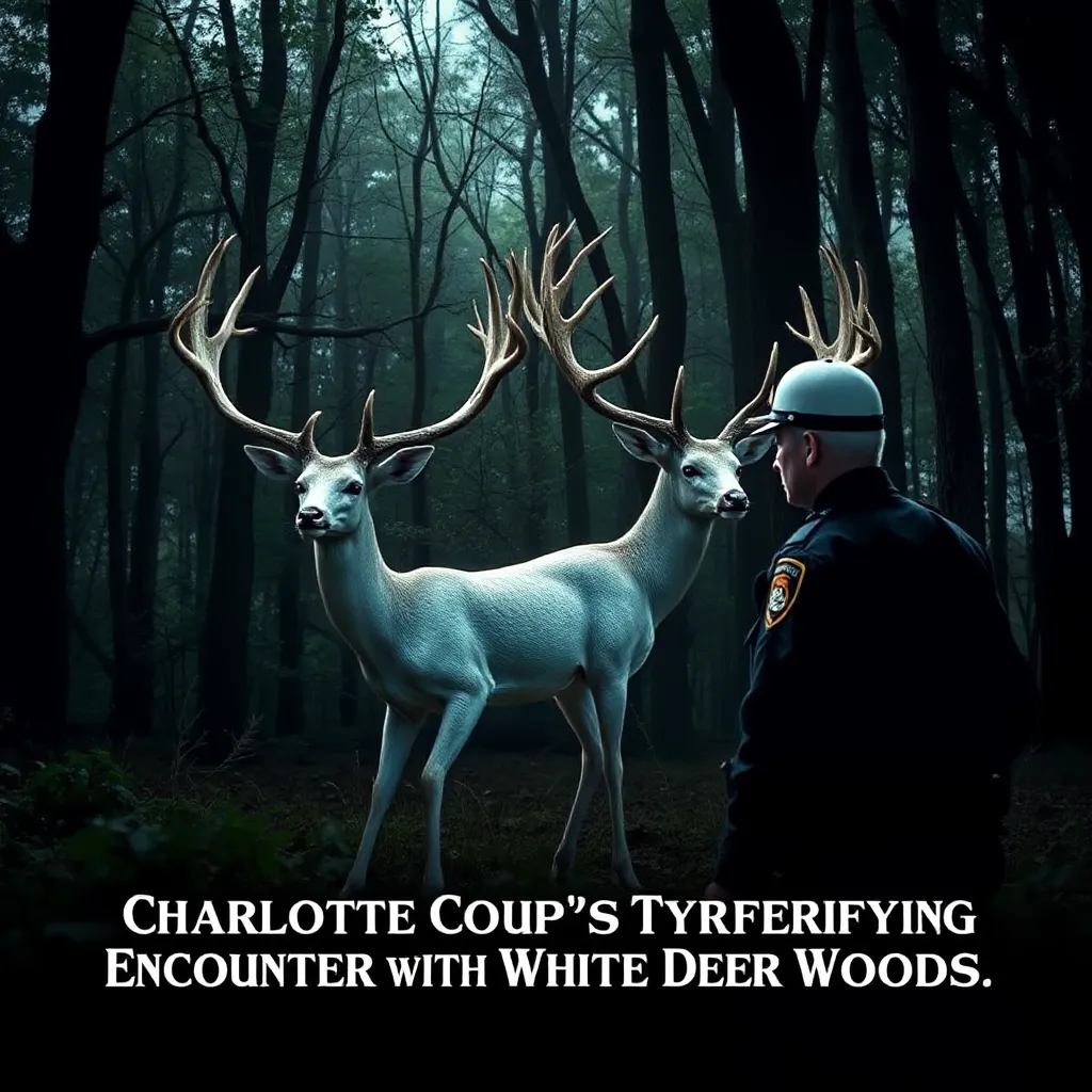 Charlotte Cop's Terrifying Encounter with White Deer in Woods ...