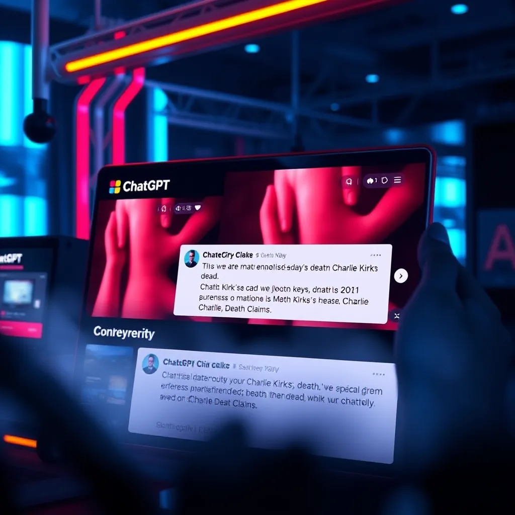 Controversial ChatGPT Update: Charlie Kirk's Death Claims : MysteryLores
